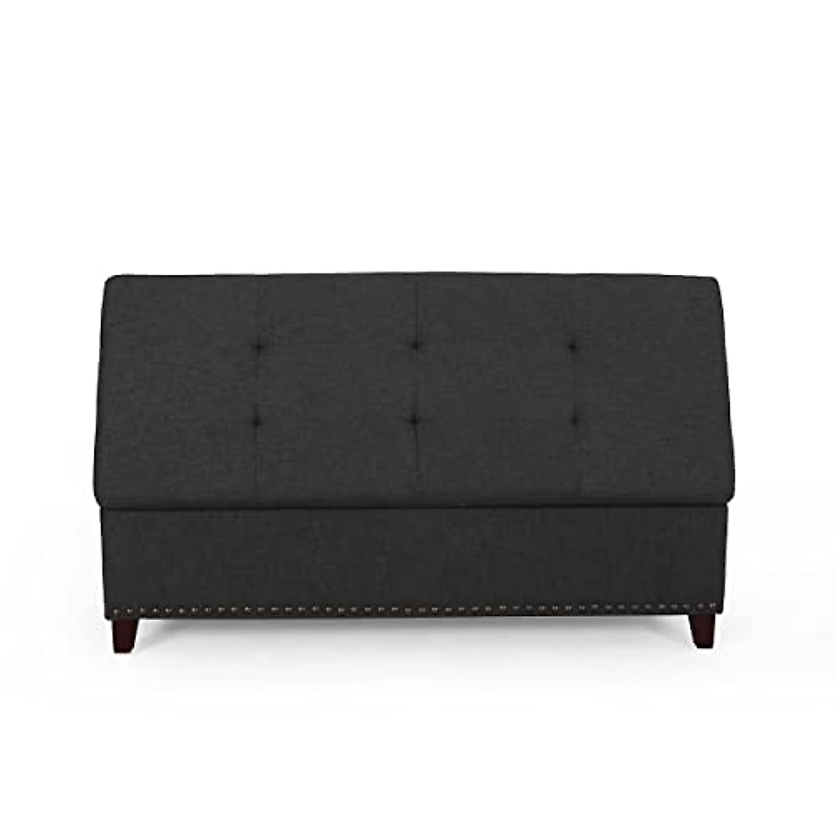 Christopher Knight Home Obert Ottoman, Dark Gray