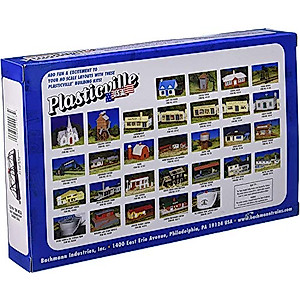 Bachmann Trains E-Z TRACK TRUSS BRIDGE with BLINKING LIGHT- HO Scale , Black