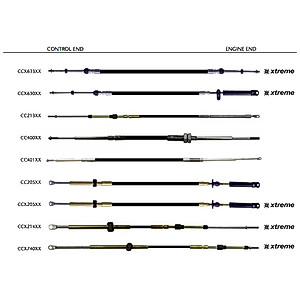 Dometic SeaStar Xtreme Control Cable, CCX63017, 17ft.