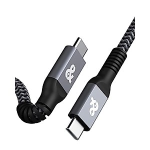 ANDNOVA USB C to USB C 3.1 Gen 2 Cable (100W 5A 20Gbps-3.3Ft) USB C Video Cable, Type C Fast Charging Compatible with iPhone 16 MacBook Air Pro M1 Pro Max, 4k 60Hz 2k 165/144/120Hz Display Monitor