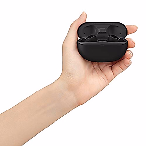 Sony WF-SP800N Truly Wireless Sports In-Ear Noise Canceling Headphones with Mic For Phone Call And Alexa Voice Control, Black