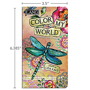 LANG Color My World 2024 Two Year Planner (24991071088)