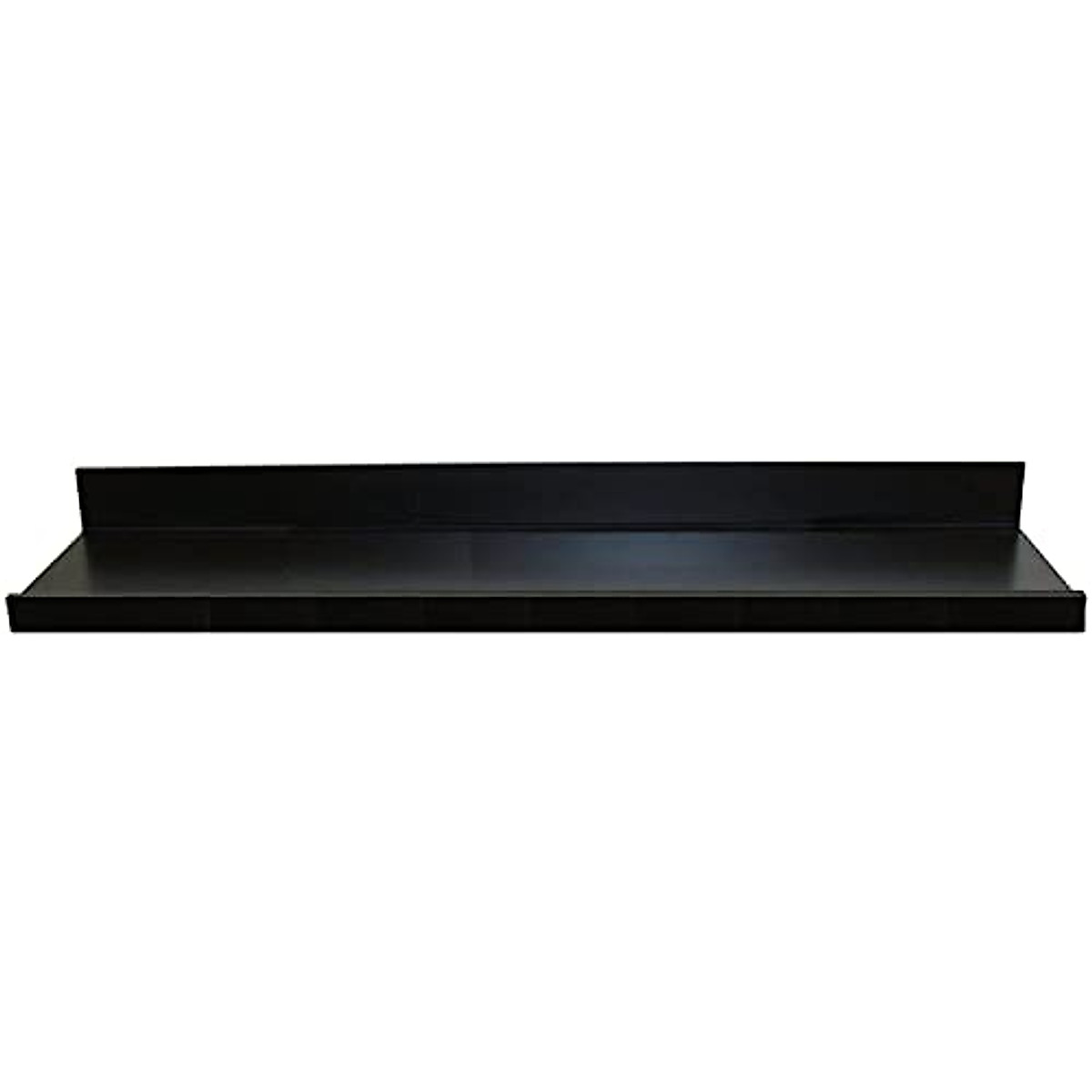 InPlace Shelving, 09084680, Floating Shelf with Picture Ledge, 35.4 Inches Wide x 4.5 Inches Deep x 3.5 Inches High, Black