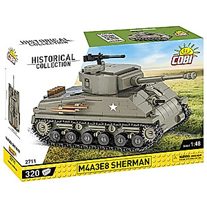 COBI Historical Collection M4A3E8 Sherman Tank
