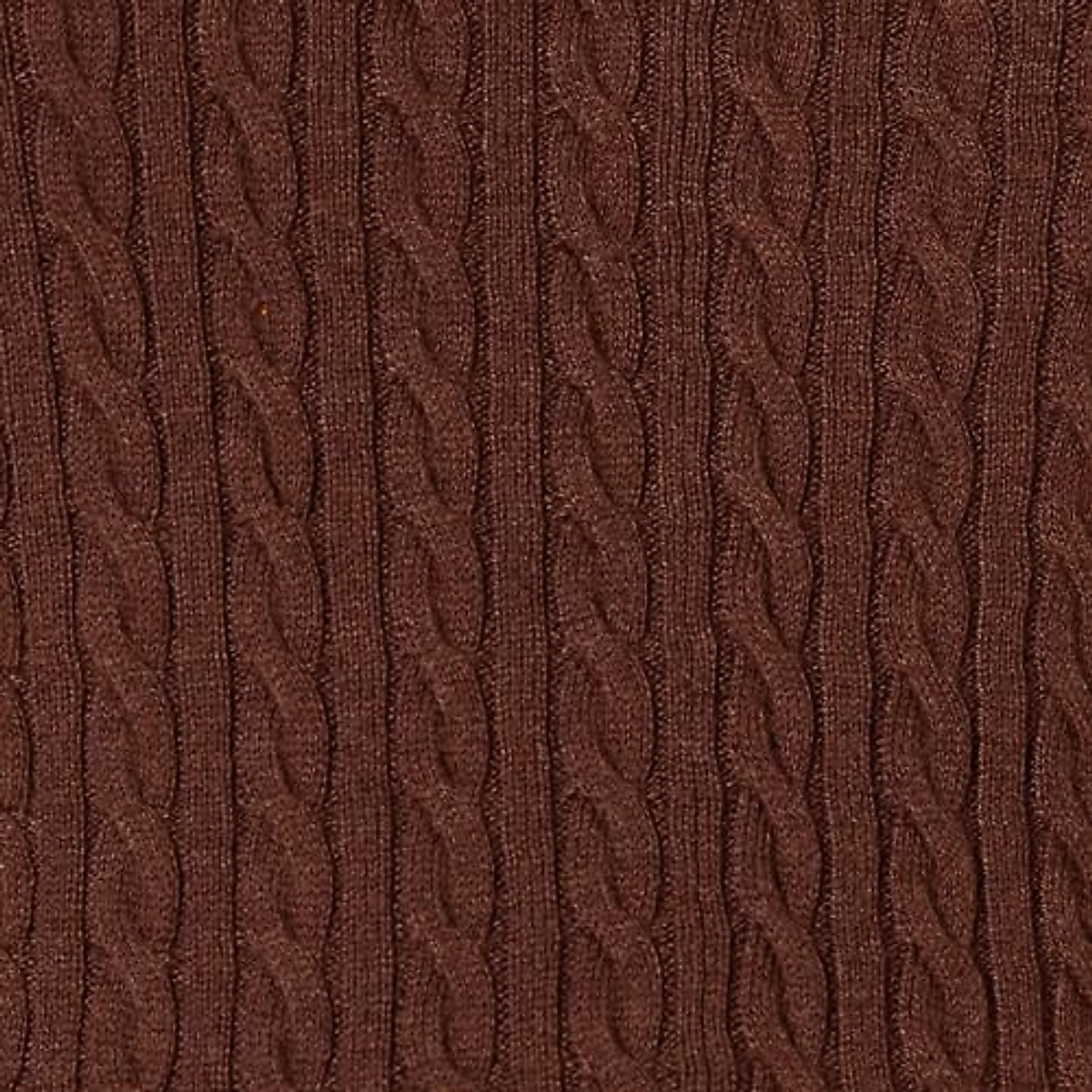 Amazon Essentials Women's Lightweight Long-Sleeve Cable Crewneck Sweater (Available in Plus Size), Light Pink, Large