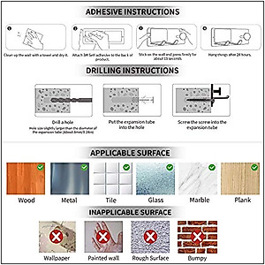 FLE Hair Dryer Holder Wall Mounted, New Upgrade Stainless Steel Self Adhesive Blow Dryer Holder Rack for Dyson Supersonic Hair Dryer,Black