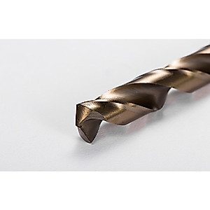 BEILI TOOLS HSS M35 Cobalt Twist Drill Bits, Pack of 5 (12.7mm, 1/2")