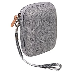 GETGEAR case for MacBook Magsafe/Magsafe 2 Charger Adapter, Magic Mouse 1, 2, Lightning Hub, Type C and USB Hub, Card Reader, All in one Carrying Solution (Tweed Gray)