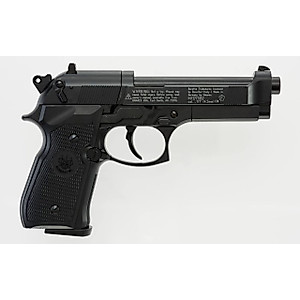Beretta M 92 FS All Metal .177 Caliber Pellet Gun Air Pistol, Black, One Size