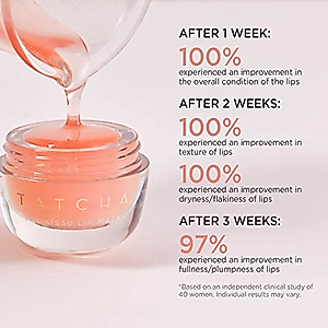 Tatcha Kissu Lip Mask Scrub: Plumps The Look of Fine Lines & Wrinkles, 9.0 G | 0.32 oz