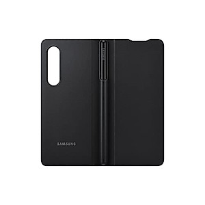 SAMSUNG Galaxy Z Fold 3 Phone Case with S Pen, Protective Cover, Heavy Duty, Shockproof Smartphone Protector, US Version, Black,EF-FF92PCBEGUS