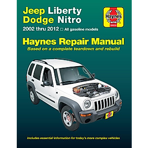 Jeep Liberty & Dodge Nitro 2002-2012 Haynes Repair Manual: (Does not include information specific to diesel models) (Haynes Automotive)
