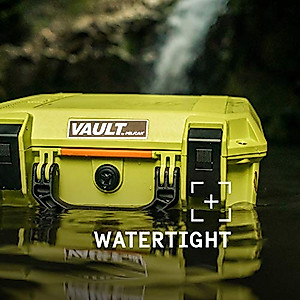 Vault by Pelican - V200 Multi-Purpose Hard Case with Foam (Bright Green)