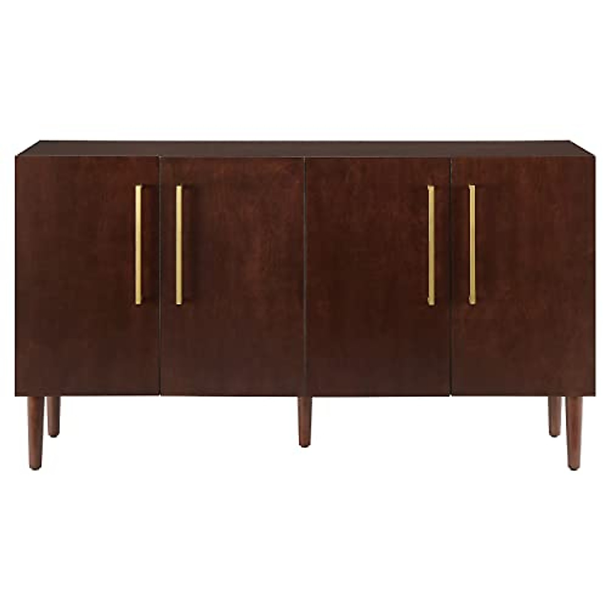 Crosley Furniture Everett Mid-Century Modern Sideboard, Mahogany