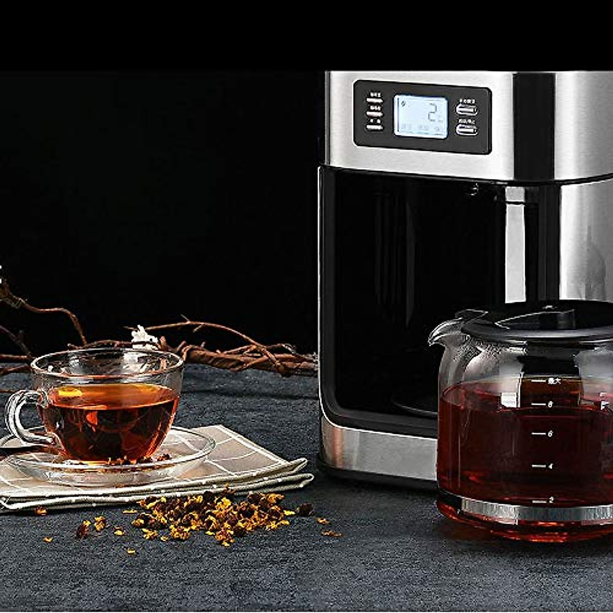 CZDYUF 2 In 1 Automatic Drip Coffee Grinder Espresso Electric Coffee Grinder Vacuum Flask