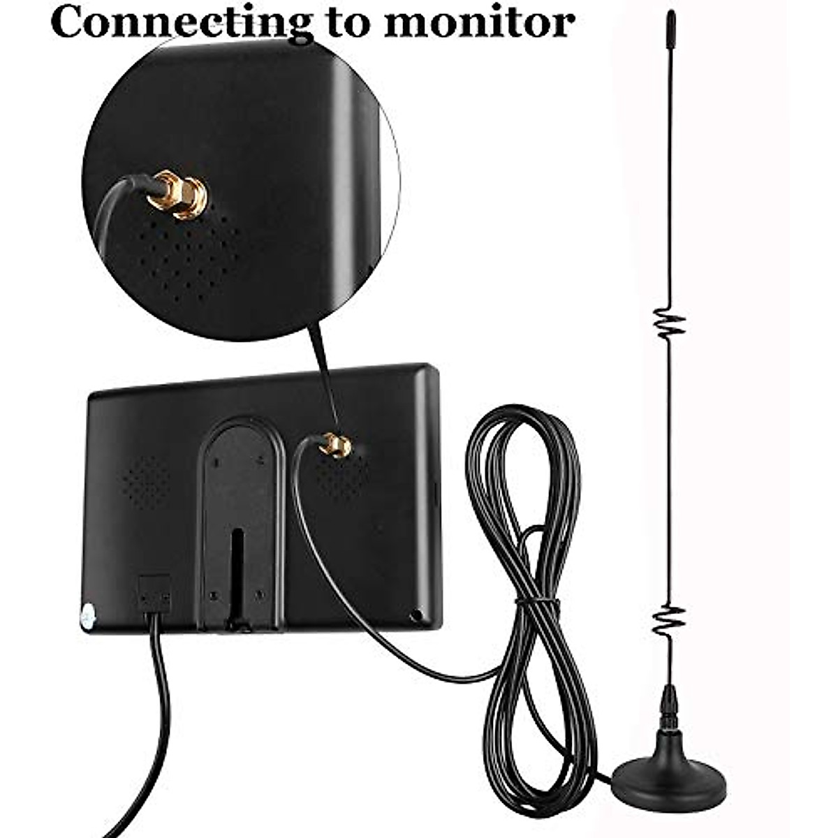 DoHonest Longer/Stronger 7db Power Cable with 13.5ft Extension Cable for Backup Camera and Monitor System-D13