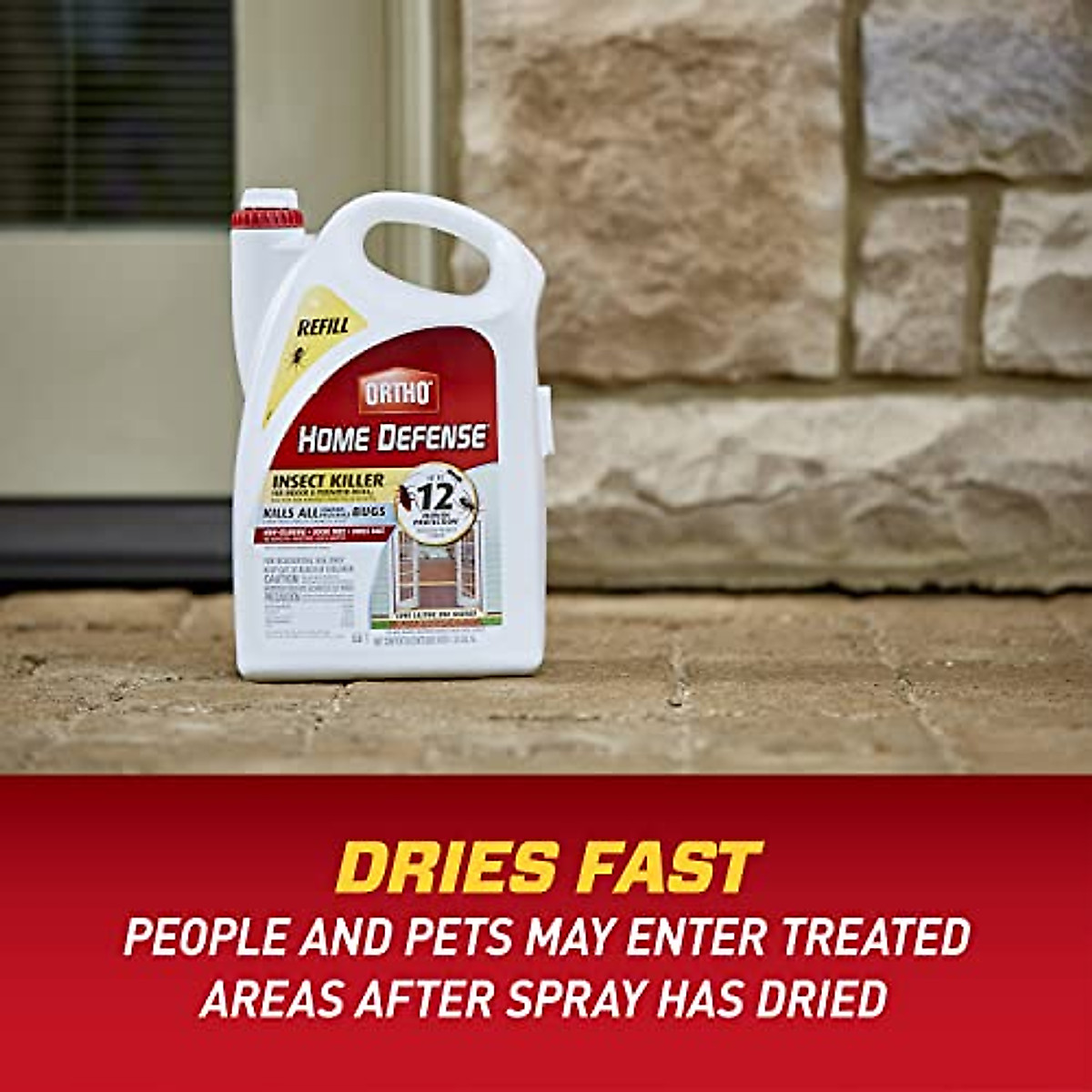 Ortho Home Defense Insect Killer for Indoor & Perimeter Refill 2, 1.33 GAL