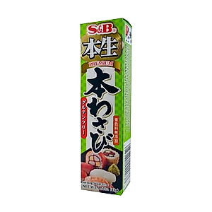 S&B Premium Wasabi Paste in Tube, 1.52 Ounce