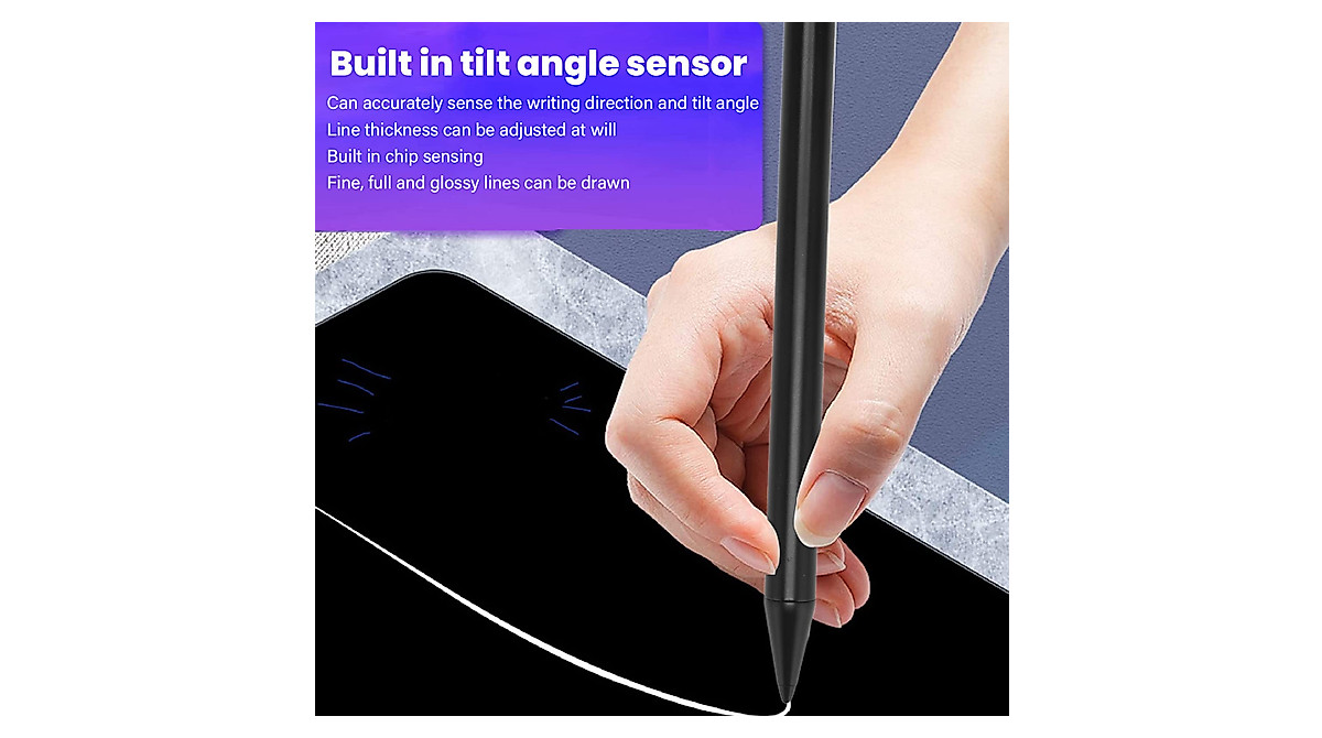 Tablet Stylus Pen for iOS Pro 11 Inch - Magnetic & Tilt Sensor
