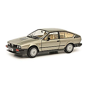 Solido 421185760 Alfa Romeo GTV6 1984 Model Car Die-Cast Zinc Silver