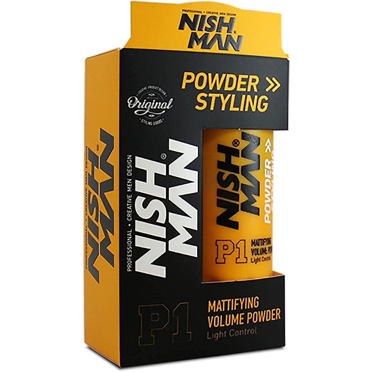 nishman Hair Styling Series (P1 Hair Styling Powder Wax, 20gr)