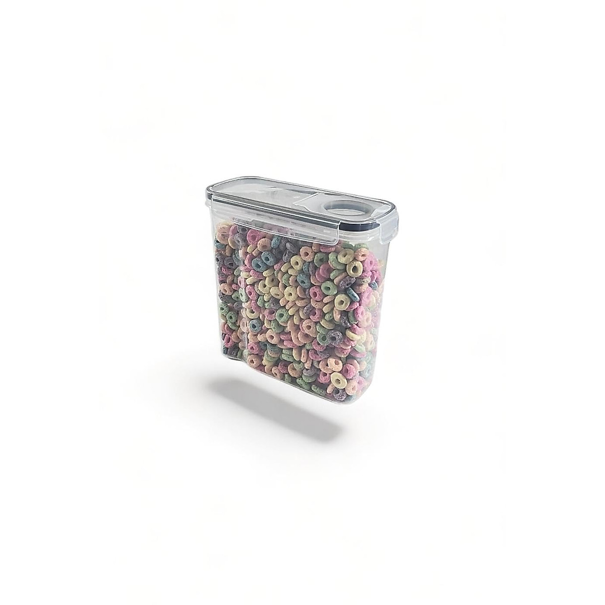 Airtight Food Storage Containers with Lids, Set of 4, Clear Plastic