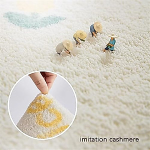 rugylsf Faux Cashmere Floral Rugs Soft Washable Microfiber Rugs Absorbent Bathroom Non-Slip Floor Mats 2.6ft Modern Boho Bedroom Decor Bedside Small Rugs Floral Rugs Brown Rugs Kids Rugs