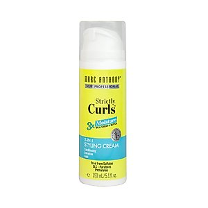 Marc Anthony Styling Cream, Strictly Curls - 3x Moisture Hair Cream For Curl Definition & Conditioning - Shea Butter, Marula Oil, Aloe Vera & Coconut Cream - Color Safe For Dry Damaged Hair