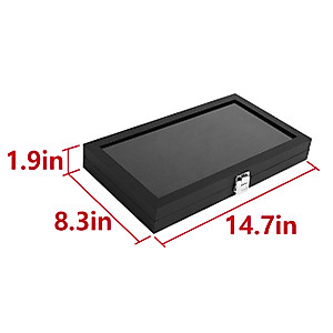J JACKCUBE DESIGN Ring Organizer - Versatile Ring Display Case and Ring Case - Perfect for Storing and Showcasing Multiple Rings - Elegant Ring Jewelry Box and Storage Solution - MK248A