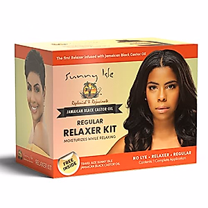 Sunny Isle Jamaican Black Castor Oil Relaxer Kit SUPER