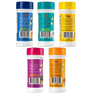 Flavor Mate Popcorn Seasoning 2.5 OZ Variety Pack, 5 Count
