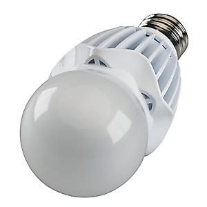 Satco S8779 A21 LED Type A Light Bulb, Medium Base, 20W, 25000 Hour Rating, 2828L, Cool White