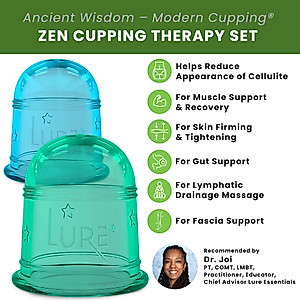 Silicone Cupping Therapy Set Beginner Massage Cupping Cups for Cupping Therapy Cup Kit for Massage, Myofascial Release, Cellulite Reduction