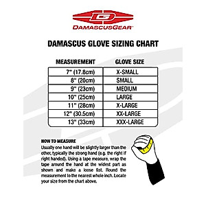 Damascus Protective Gear Mens Military,protective Shooting;glove, Brown, Medium US