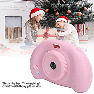 Children Camera, Good Partner LCD Kid Camera Multi‑Function with Joystick Design for Children for Catching(Pink)