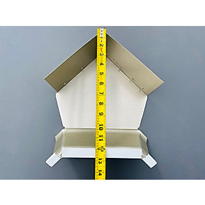 6" Extreme Miter - Aluminum Inside Miter, Gutter Corner, Mitre - "Works only with 6" Gutters" (Aluminum, 6")