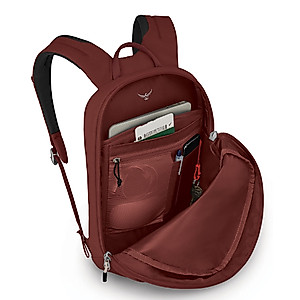 Osprey Arcane Small Laptop Backpack, Acorn Red