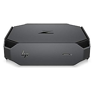 HP Z2 G5 Mini Workstation Desktop Mini Black (Intel i7-10700 8-Core, 32GB RAM, 512GB PCIe SSD, Quadro P620, WiFi, Bluetooth, 3 Display Port (DP), Win 10 Pro)