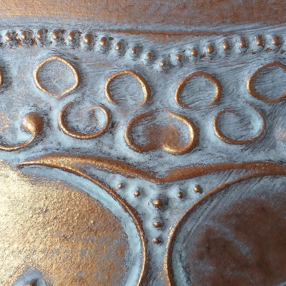 PAINTSDECOR Ceiling tiles faux tin weathered copper restaurant decor wall panel PL71 10pcs/lot