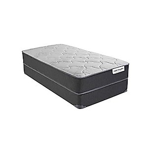 FORTNIGHT BEDDING 9 Inch Hybrid Medium Firm Mattress Memory Foam and Pocket Coil- Certipur-US Certified Made in USA (33 X 74)