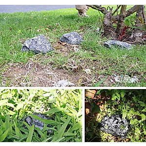 FingerLakes Hide-A-Spare Key Fake Rock - Looks, Feels & Weighs Like Real Stone - Safe for Gardens, Yards, Geocaching