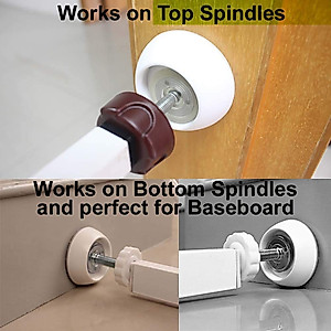 VMAISI Gate Extender 3.5 Inches - Bundle with Baby Gate Wall Protector Extends 1.1 to 3.5 inches Extensions Kits