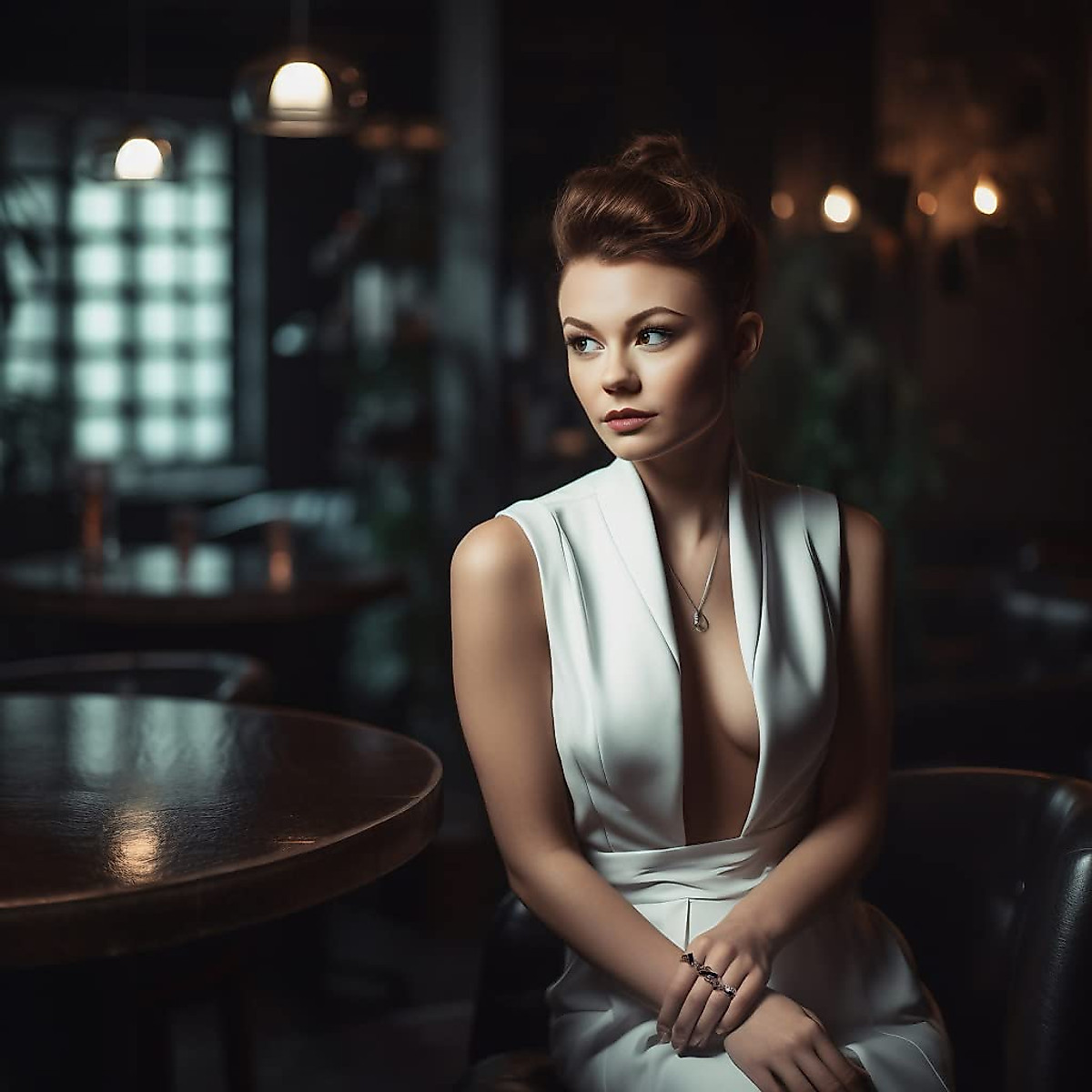 Gbinitail 3Pcs Trendy & Punk Adjustable Ring Set for Women and girls - Platinum-Plated, Stackable, Enamel & Hollow Silver Rings, sizes 5.5 to 7.5