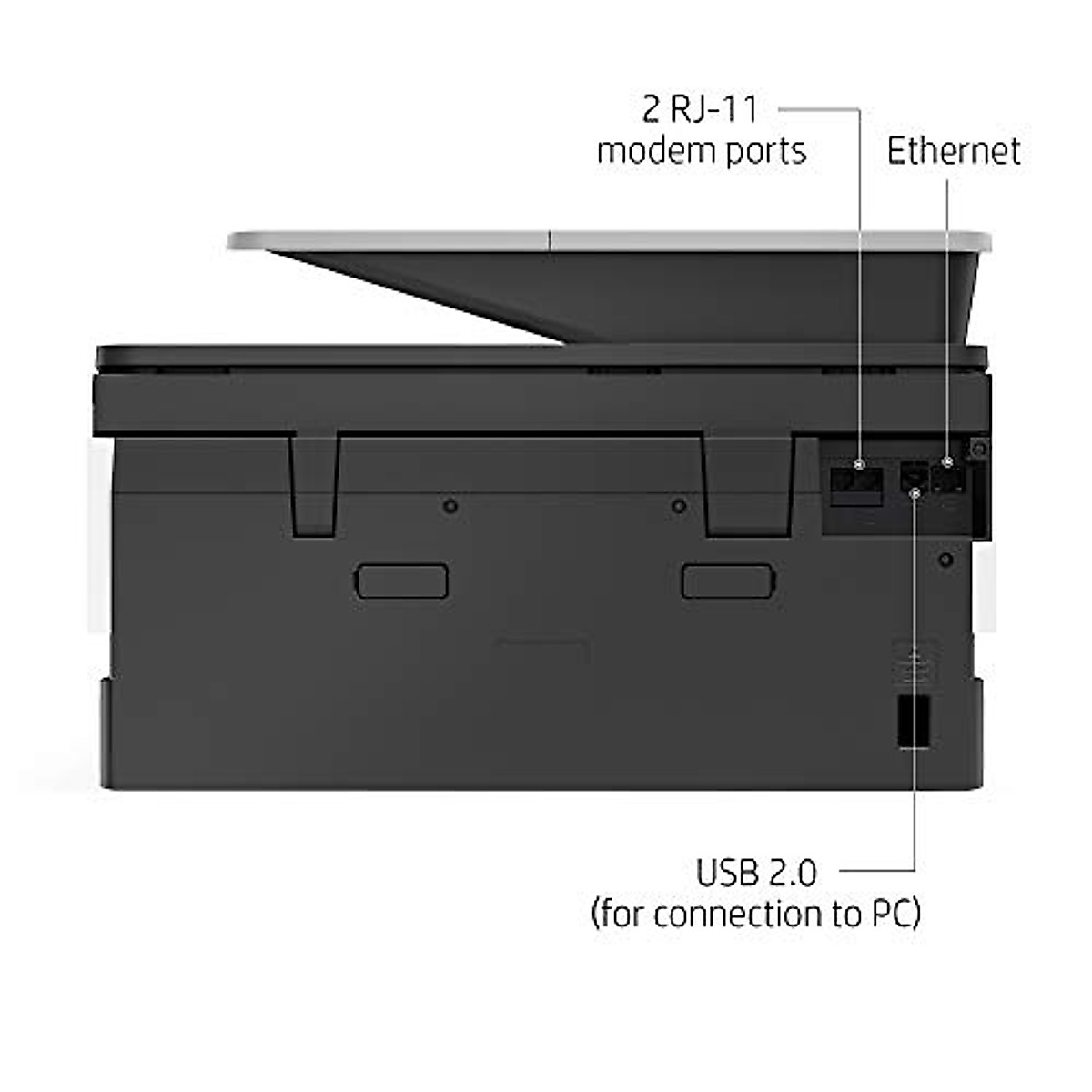 HP OfficeJet Pro 9015 All-in-One Wireless Color Printer, with Smart Home Office Productivity, HP Instant Ink, Works with Alexa (1KR42A)