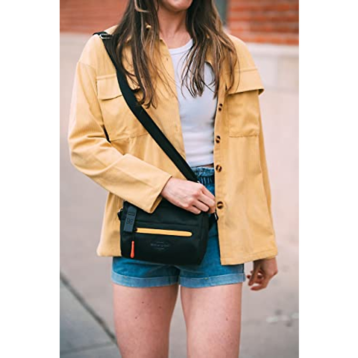 Sherpani Skye, Small Crossbody Purse, Nylon Crossbody Bag, Lightweight Cross Body Bag, Shoulder Bag, Purses for Women, RFID Protection (Chromatic)