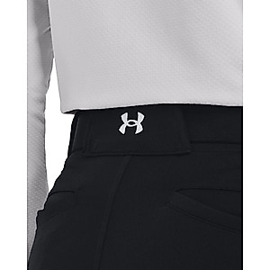 Under Armour Womens Utility Softball Pants 22, (001) Black / / White, Large