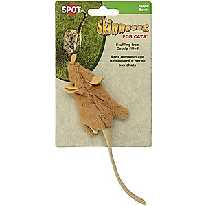 Ethical Skinneeez Mouse Cat Toy, Assorted