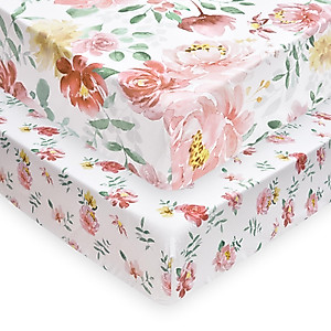 PHF Soft Bassinet Sheets, 2 Pack Silky Comfy Breathable Cradle Sheets for Baby Boys Girls, Univeral Fit for Most Cradle and Bassinet Mattress, Light Grey & Navy