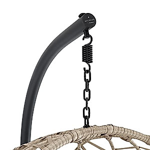 Ulax furniture Hammock Chair Stand, Egg Chair Stand, Hanging Chair Stand, Heavy Duty Steel Hammock Stand, Weather-Resistant Finish for Indoor or Outdoor Use