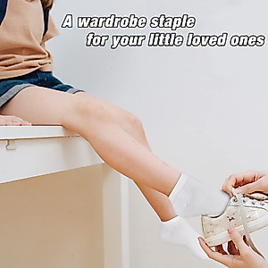 Kids Socks, 25 Pairs Toddler Socks Low Cut for Boys Girls Kids(4-7 Years Old), 25 Pairs Children No Show Ankle Socks Set